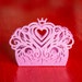 Gift Box Template Crown Box Svg Wedding Heart Box Template - Etsy