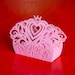 Gift Box Template Crown Box Svg Wedding Heart Box Template - Etsy
