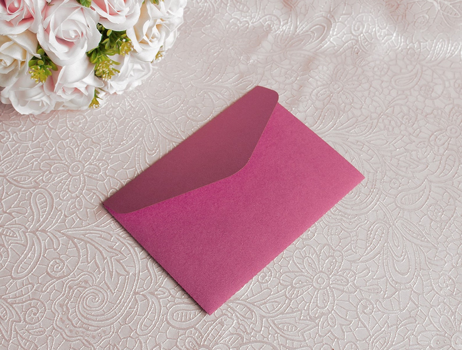 Wedding Classic Trifold Invitation Svg5x7 Simple Envelope - Etsy