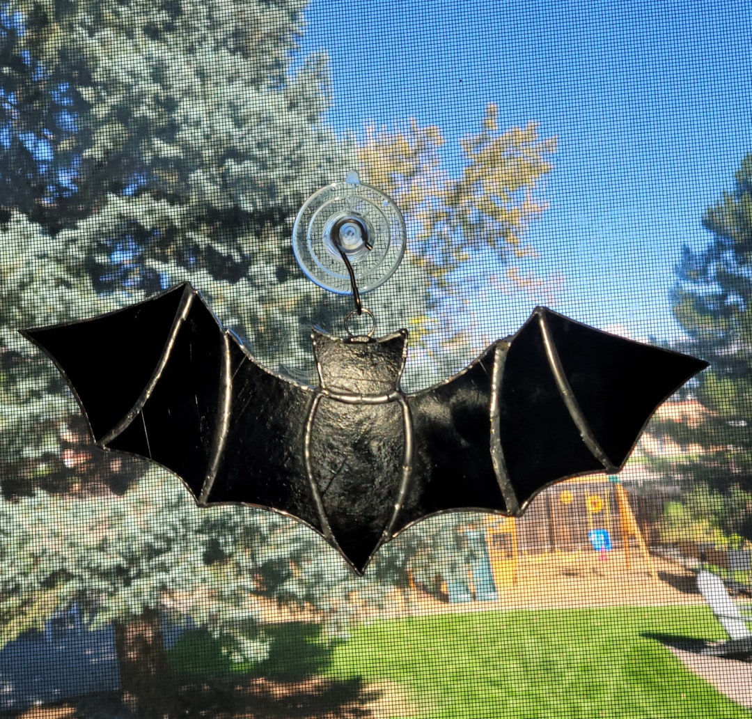Stained Glass Bat - Etsy