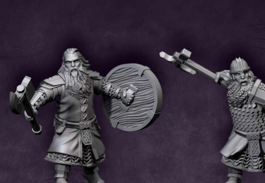 6x Kalak Warriors Davale Games Fantasy LOTR Miniatures - Etsy