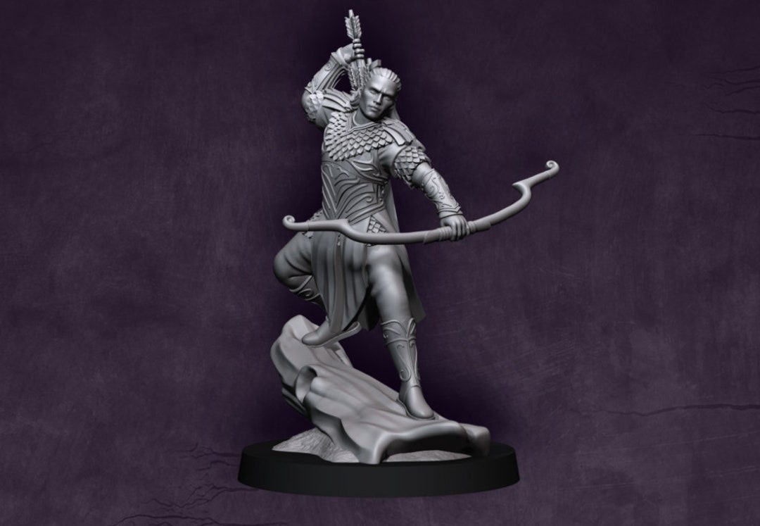 Leingel Forest Prince | Wood Elves | Davale Games | Fantasy - Etsy