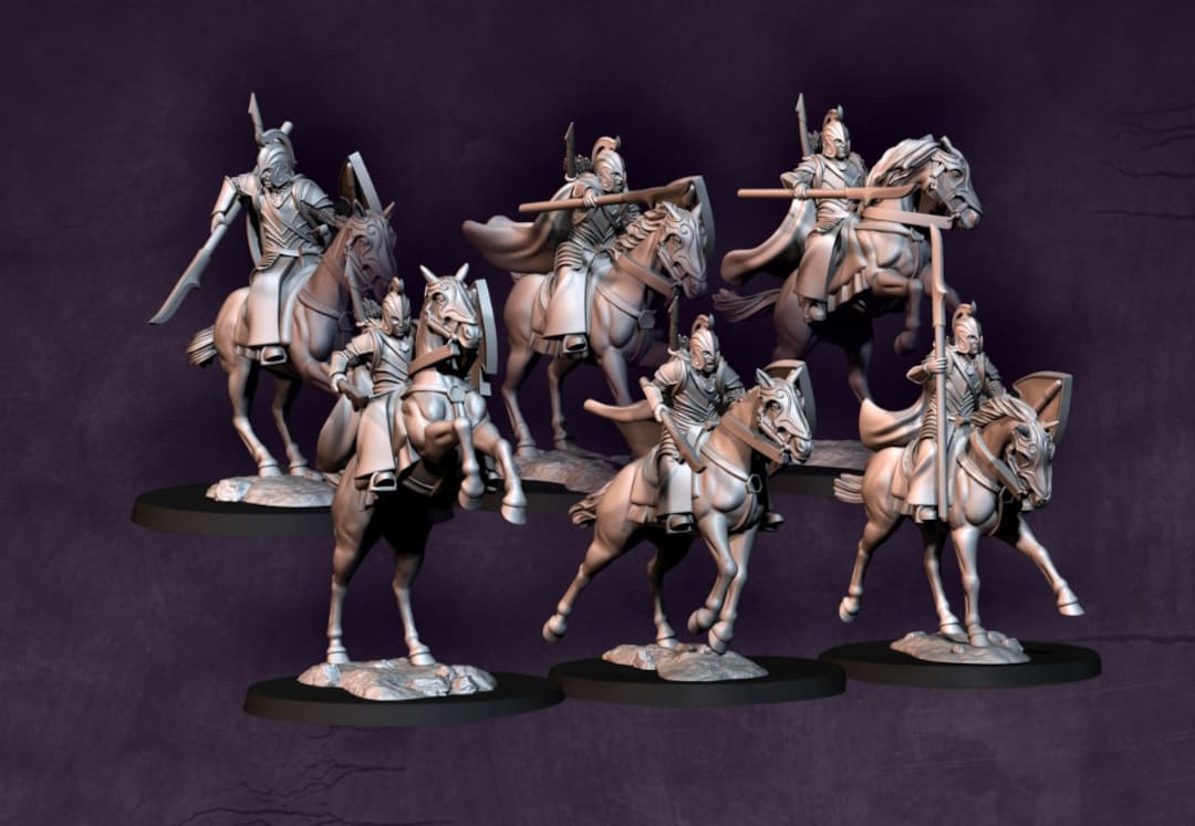 Bloody High Elf Knight - Mounted | Bloody Elves | Davale Games ...