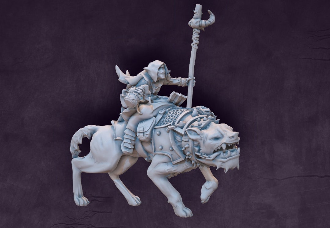 Goblin Shaman on Warg - Mounted | Goblins of the Cave | Davale Games ...