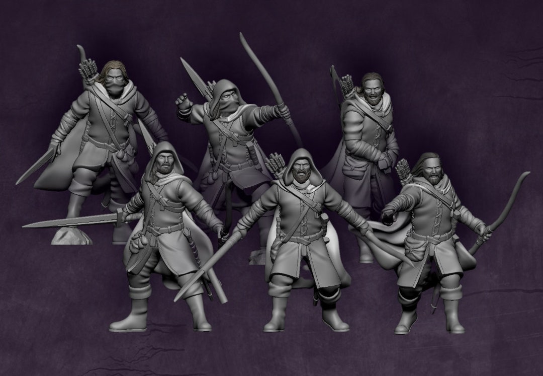 Human North Riders on Foot North Humans Davale Games Fantasy - Etsy