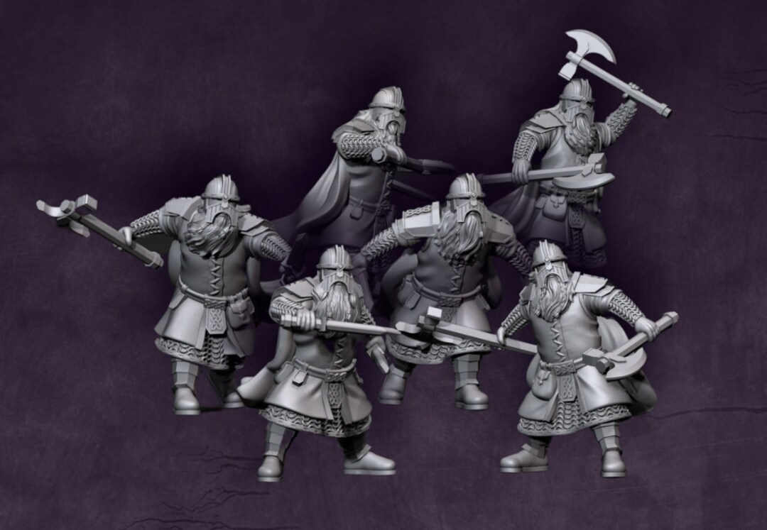 Metal Guard Dwarf | Kalak Dwarves | Davale Games | Fantasy - Etsy