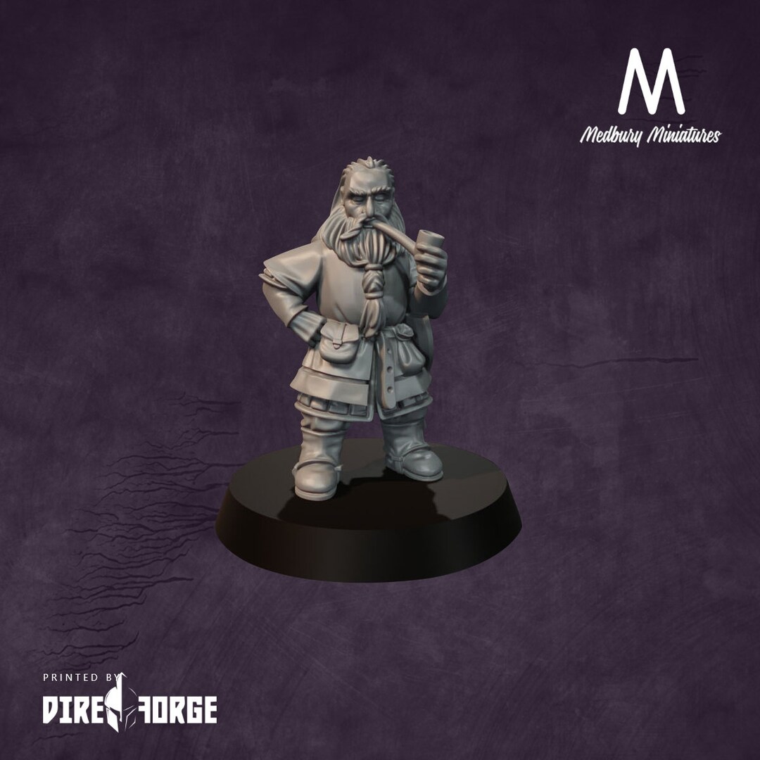 Dwarf Smoking Pipe | Dwarves of the Saphire Ridges | Medbury | Fantasy ...