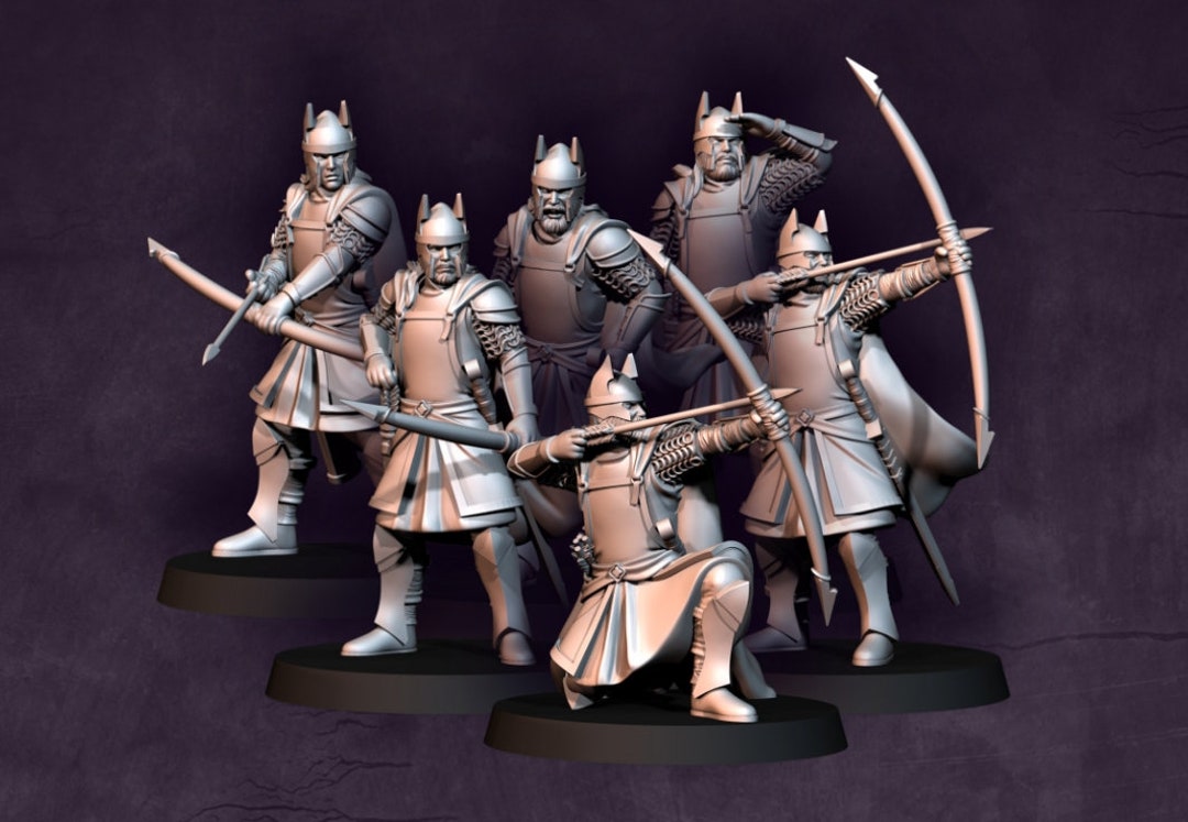 High Human Archer | High Humans | Davale Games | Fantasy - Etsy