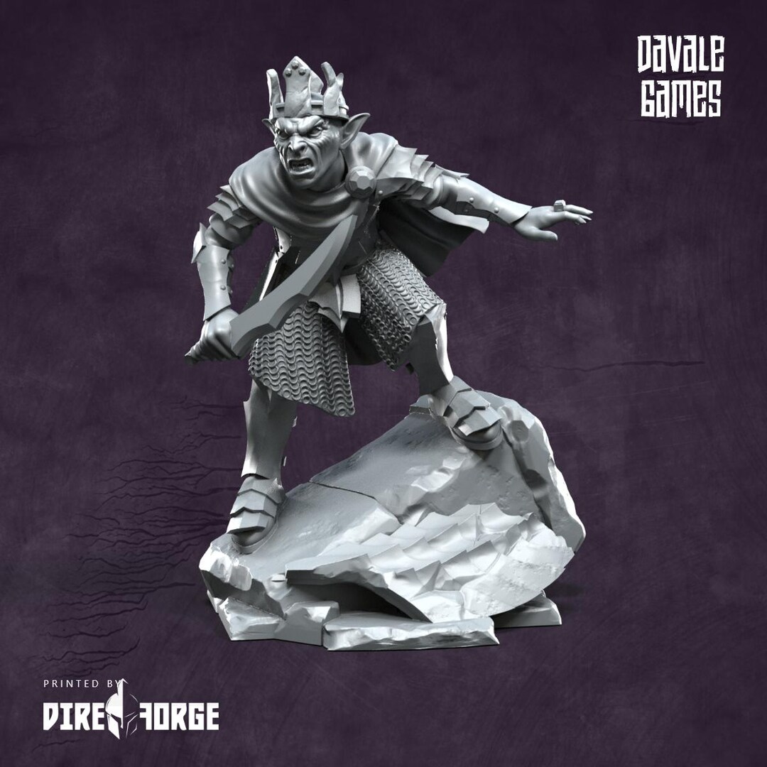Drolok Crown Master | Goblins of the Cave | Davale Games | Fantasy - Etsy