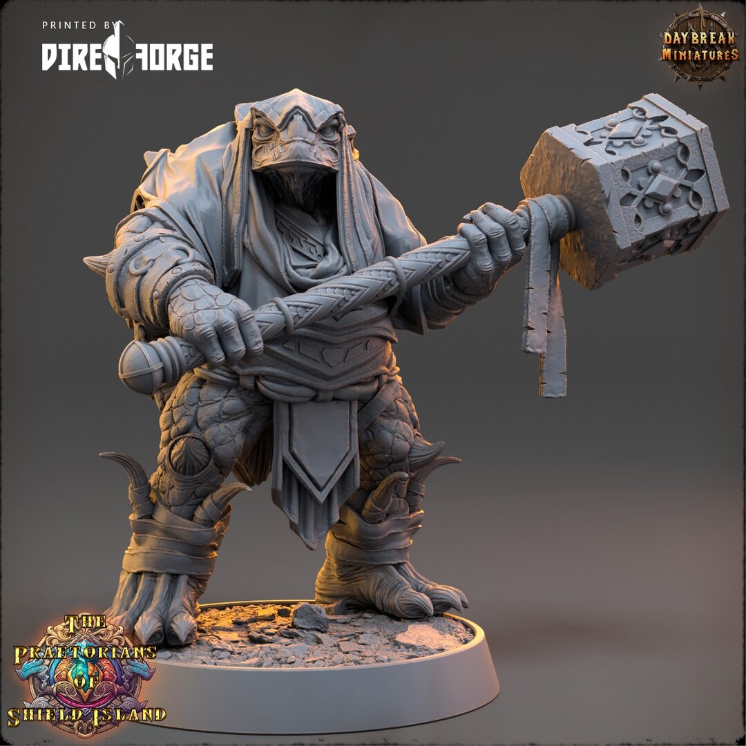 Topo the Praetorians of Shield Island Daybreak Miniatures Fantasy - Etsy