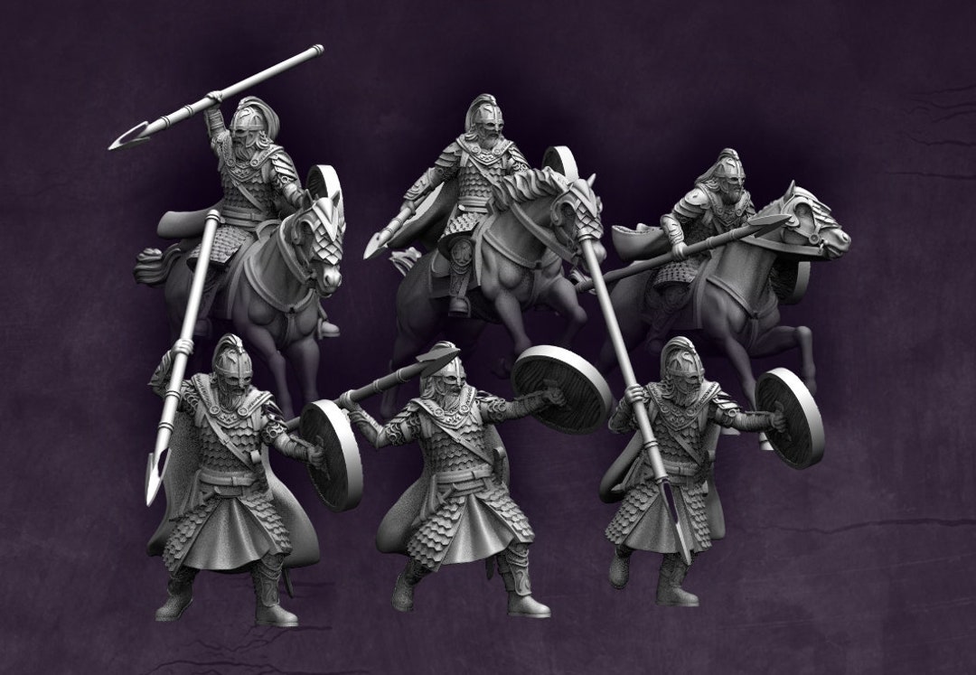 West Human Royal Guard - Foot and Mounted | West Humans | Davale Games ...