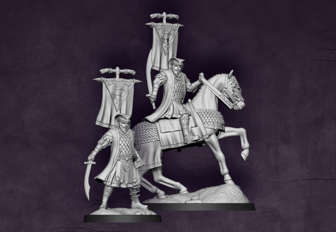 Snake Lord - Foot and Mounted | Snake Army | Davale Games | Fantasy - Etsy