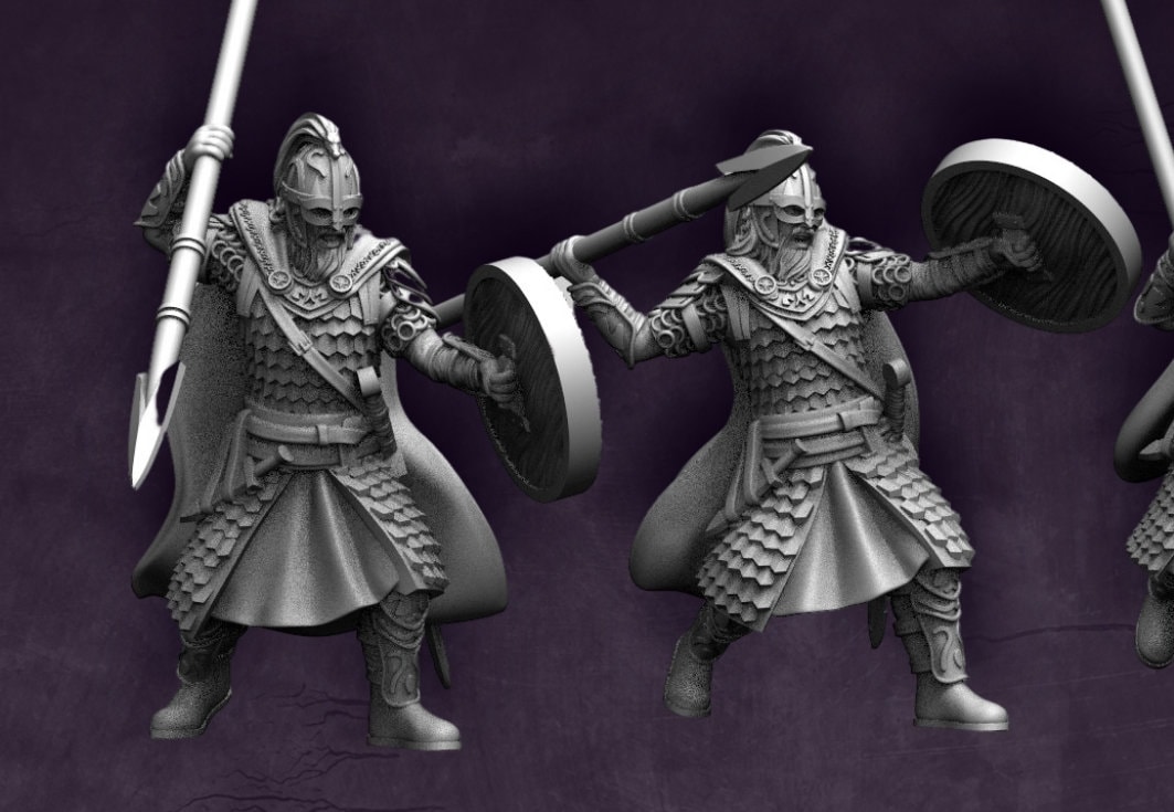 West Human Royal Guard - Foot and Mounted | West Humans | Davale Games ...