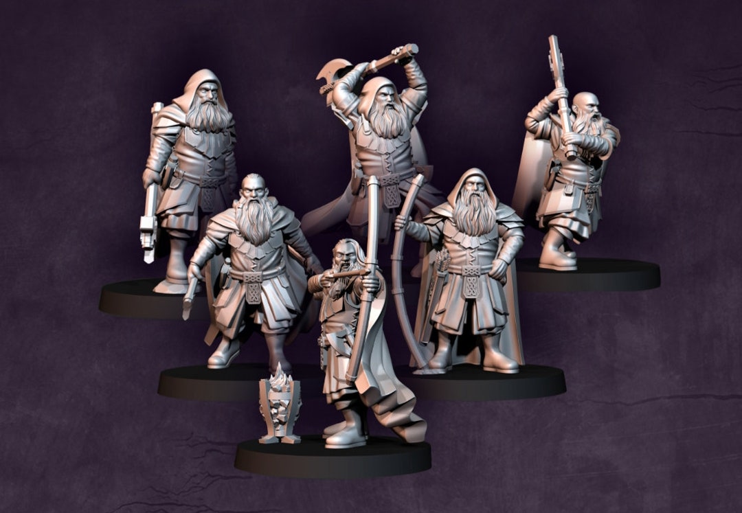 Kalak Dwarf Explorer Kalak Dwarves Davale Games Fantasy - Etsy