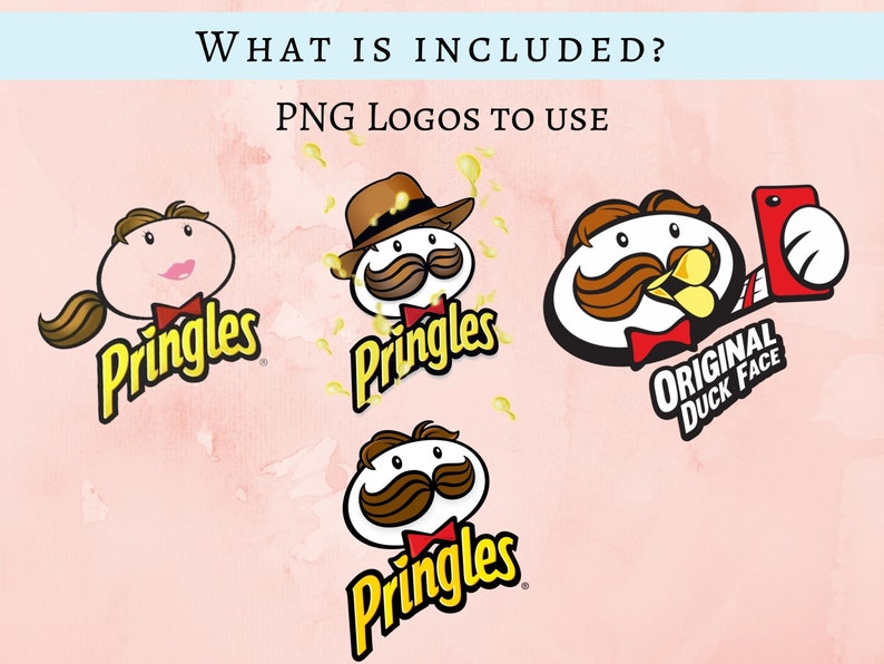 Pringles 1.3oz Wrapper, Pringles Birthday Blank Template, Body and Lib ...