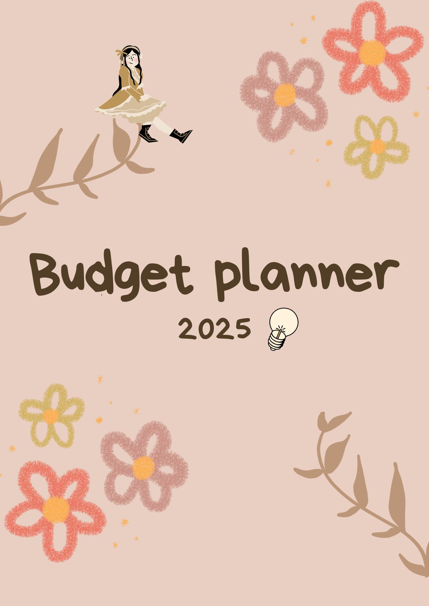 Budget Planner Printable Monthly Expense Tracker Personal Finance ...