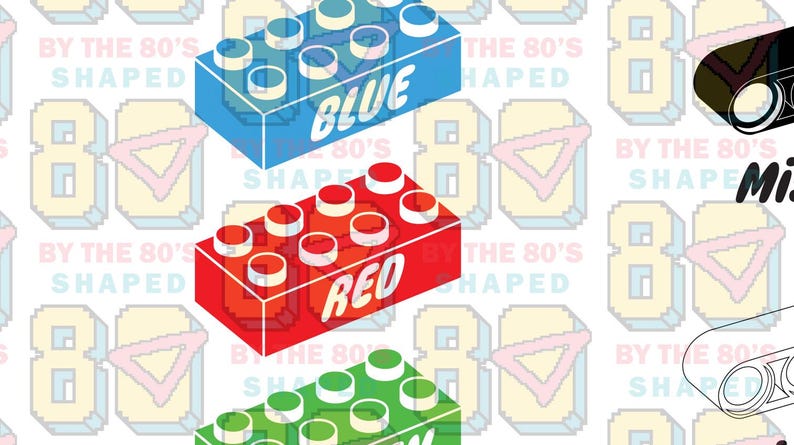 LEGO Brick Storage Labels SVG Bundle | Brick Color & Parts Labels ...