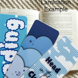 Cloud-themed Bookmarks Set or Individual | Just One More Chapter ...
