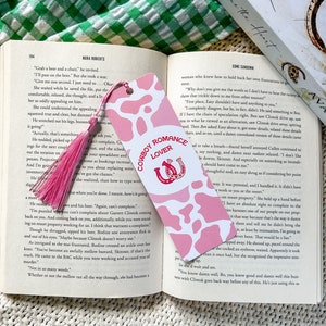 Cowboy Romance Bookmark Set or Individual Romance Bookmarks Laminated ...
