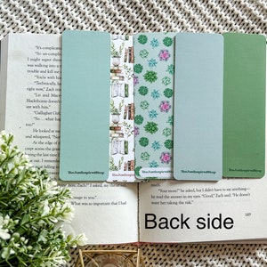 Plant Bookmark Set or Individual | Botanical Bookmark | Bookish Merch ...