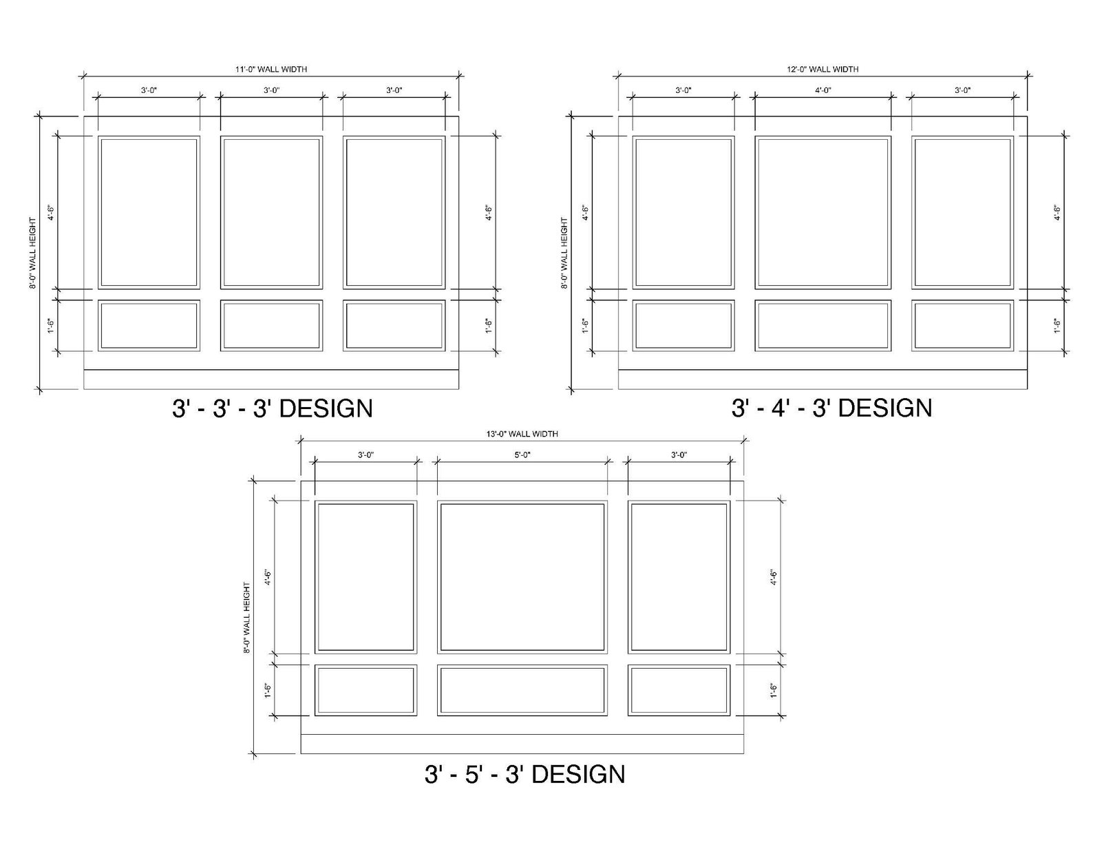 Self-adhering Wall Paneling Kit Pre-cut Wall Molding Kit - Etsy