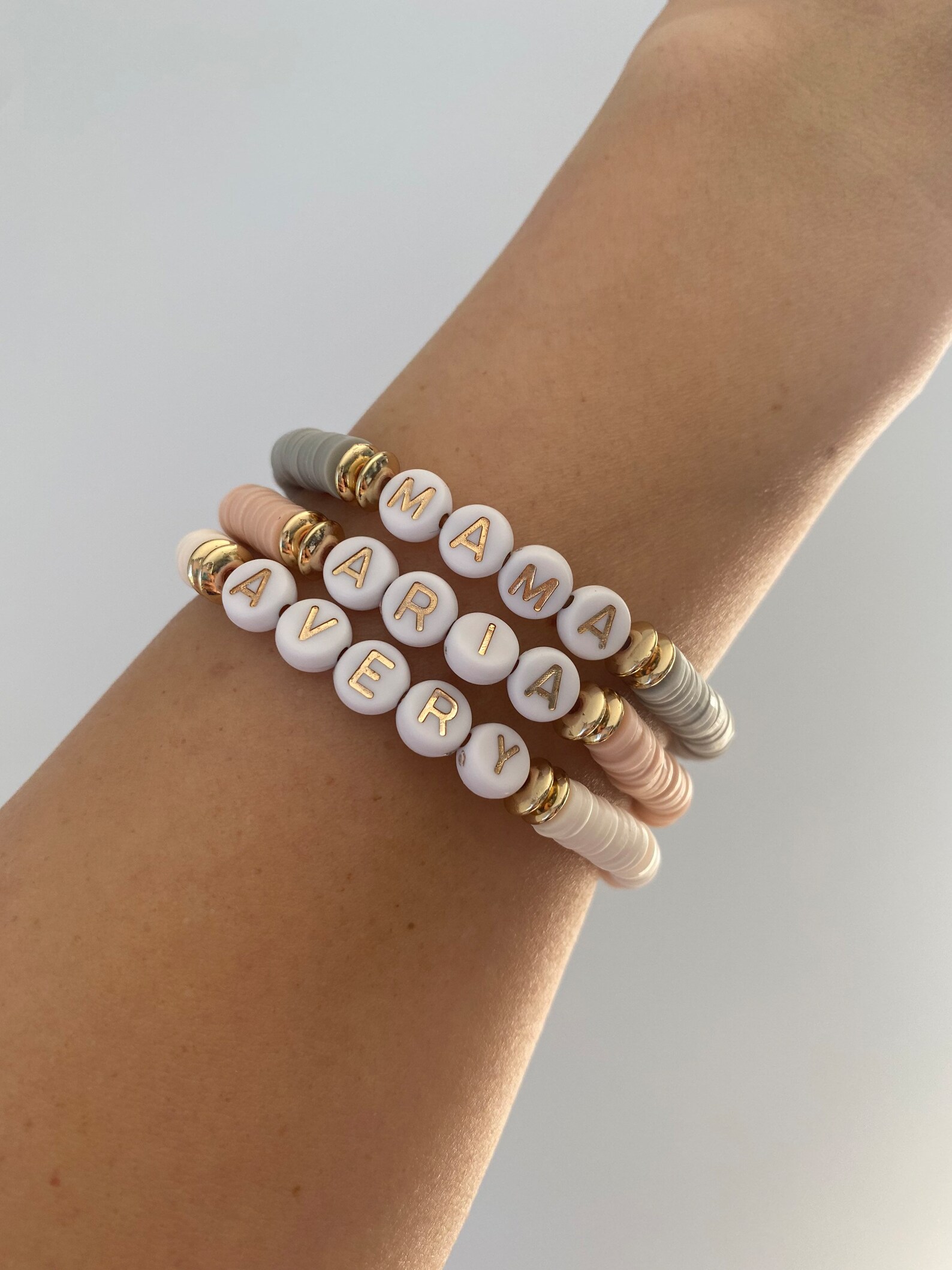 Custom Name Stackable Set - Etsy