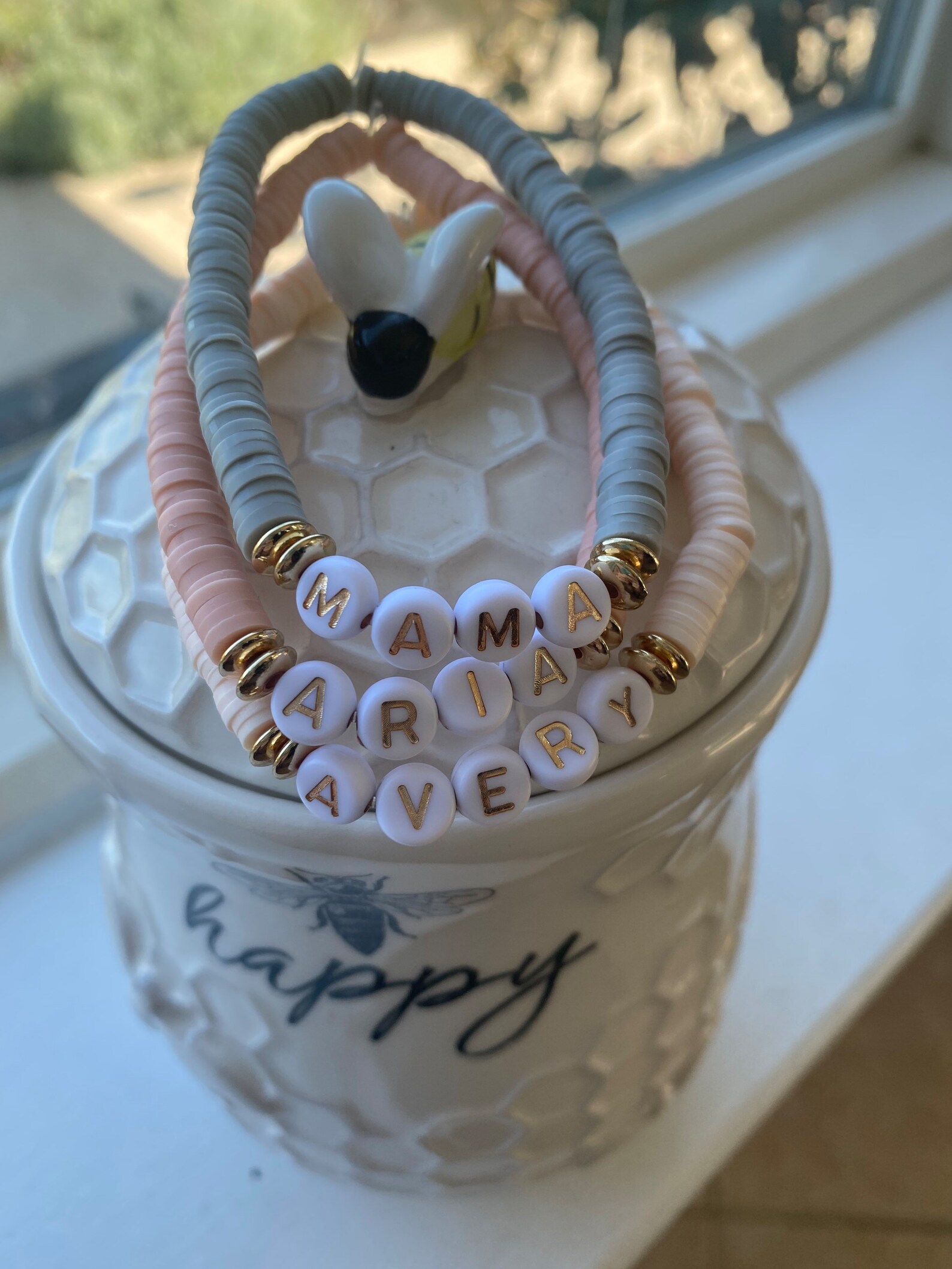 Custom Name Stackable Set - Etsy