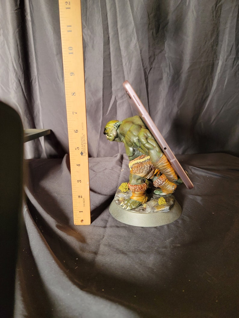 Troll Tablet Holder 3D Resin Statue - Etsy