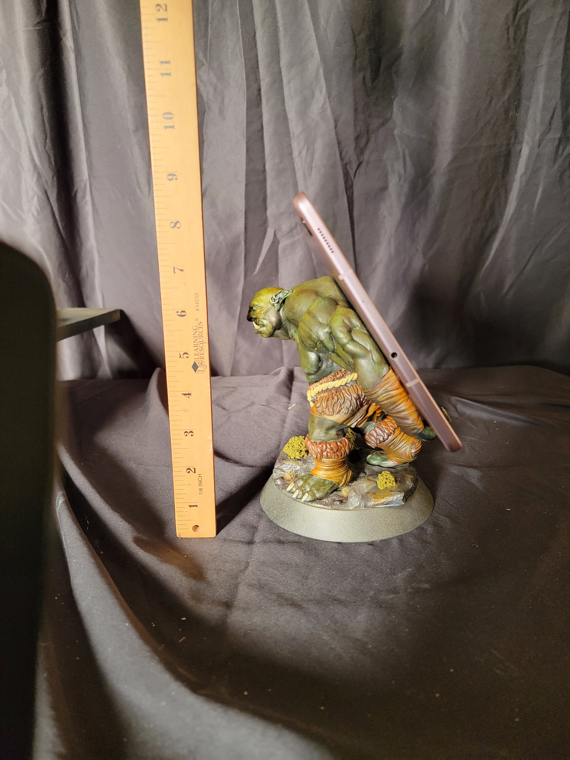 Troll Tablet Holder 3D Resin Statue - Etsy