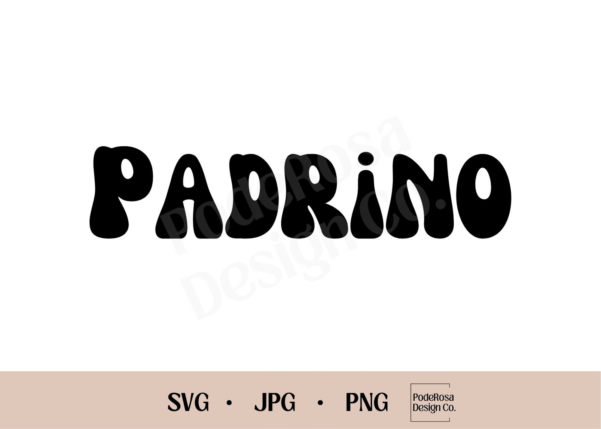 Padrino SVG JPG PNG Instant Download Padre Svg Latina - Etsy New Zealand