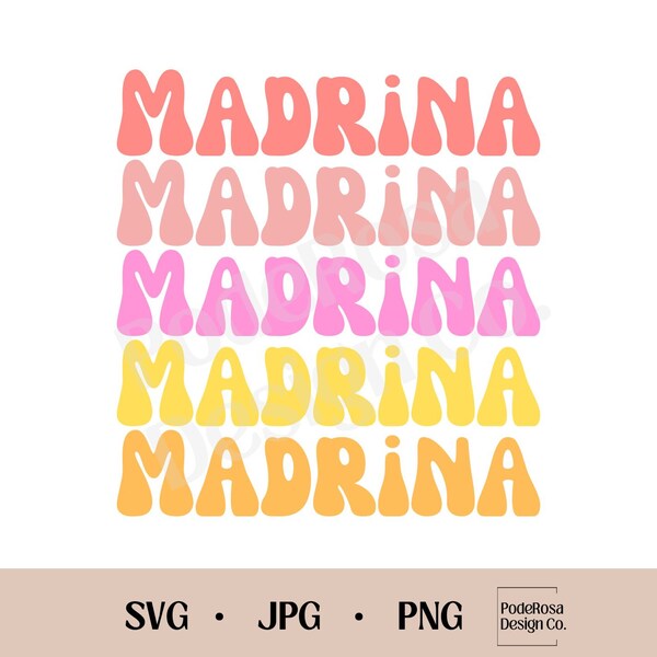 Madrina Svg - Etsy