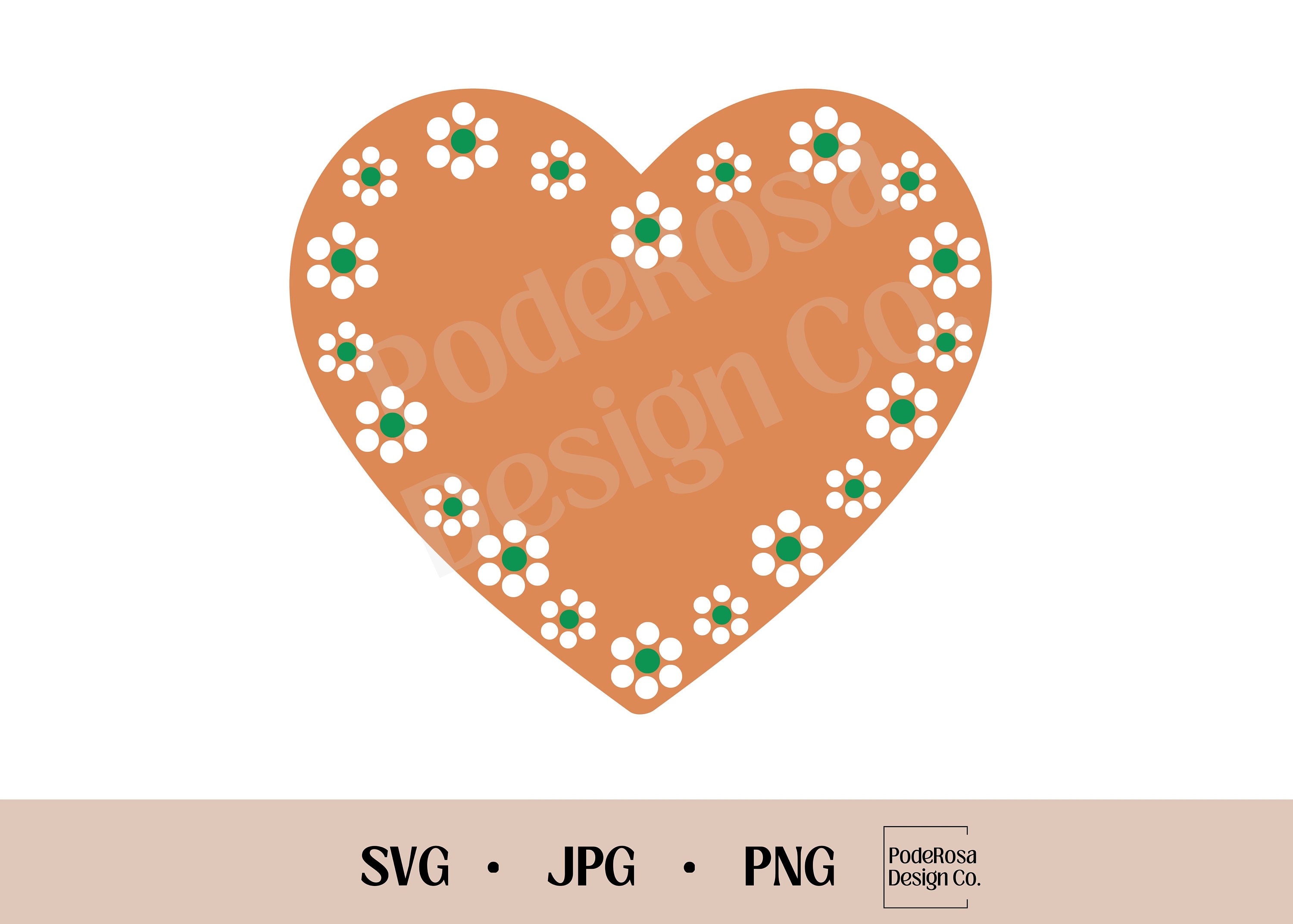 Heart of Clay SVG, PNG, JPG, Instant Download, Mexican, Jarro De Barro ...