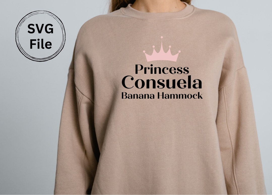 Princess Consuela Banana Hammock SVG File Friends Svg Pheobe - Etsy