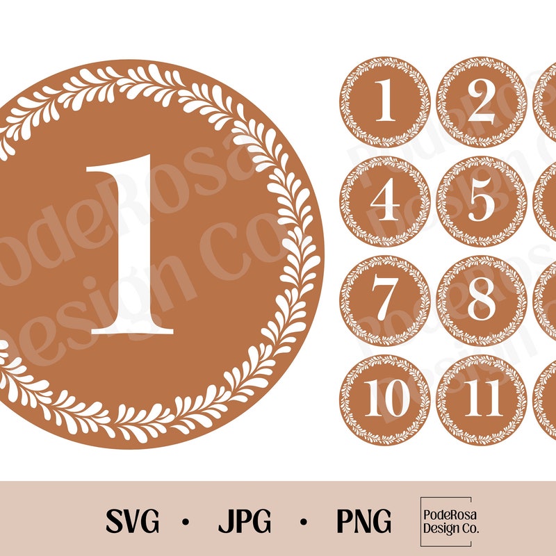 Mexican Table Numbers - Etsy
