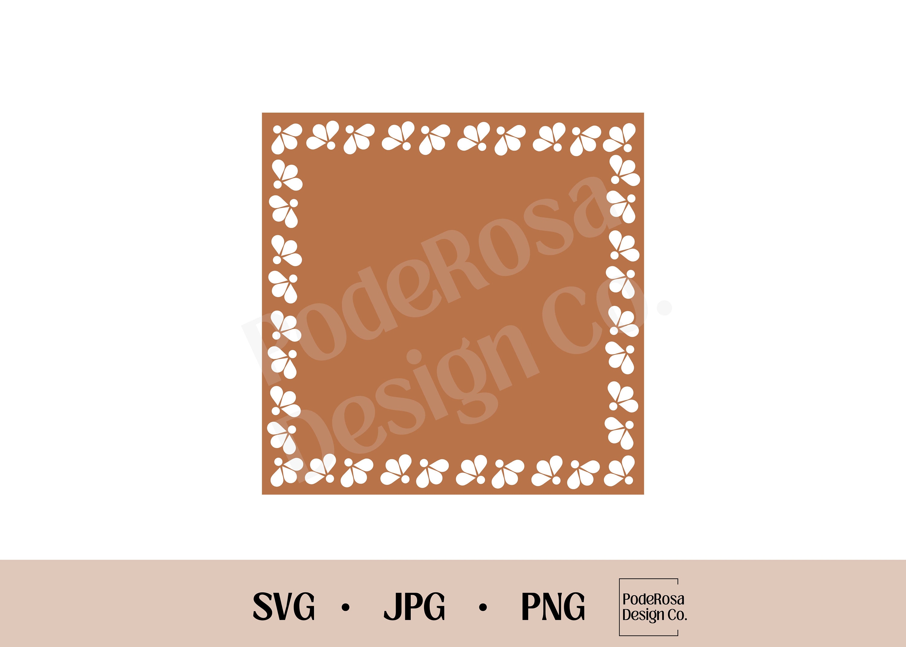Square Clay Pedals SVG, PNG, JPG, Instant Download, Talavera, Olla ...