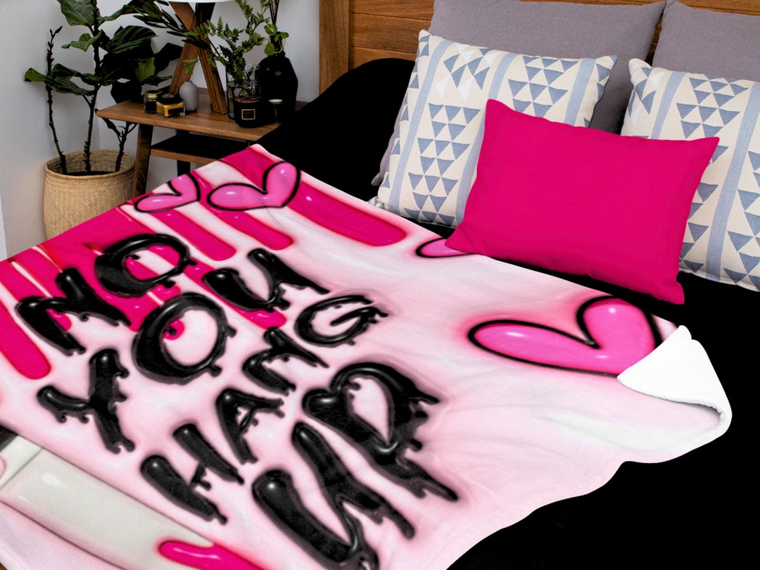 No You Hang up Scream Blanket - Halloween Blanket - Movie - Ghost Face ...