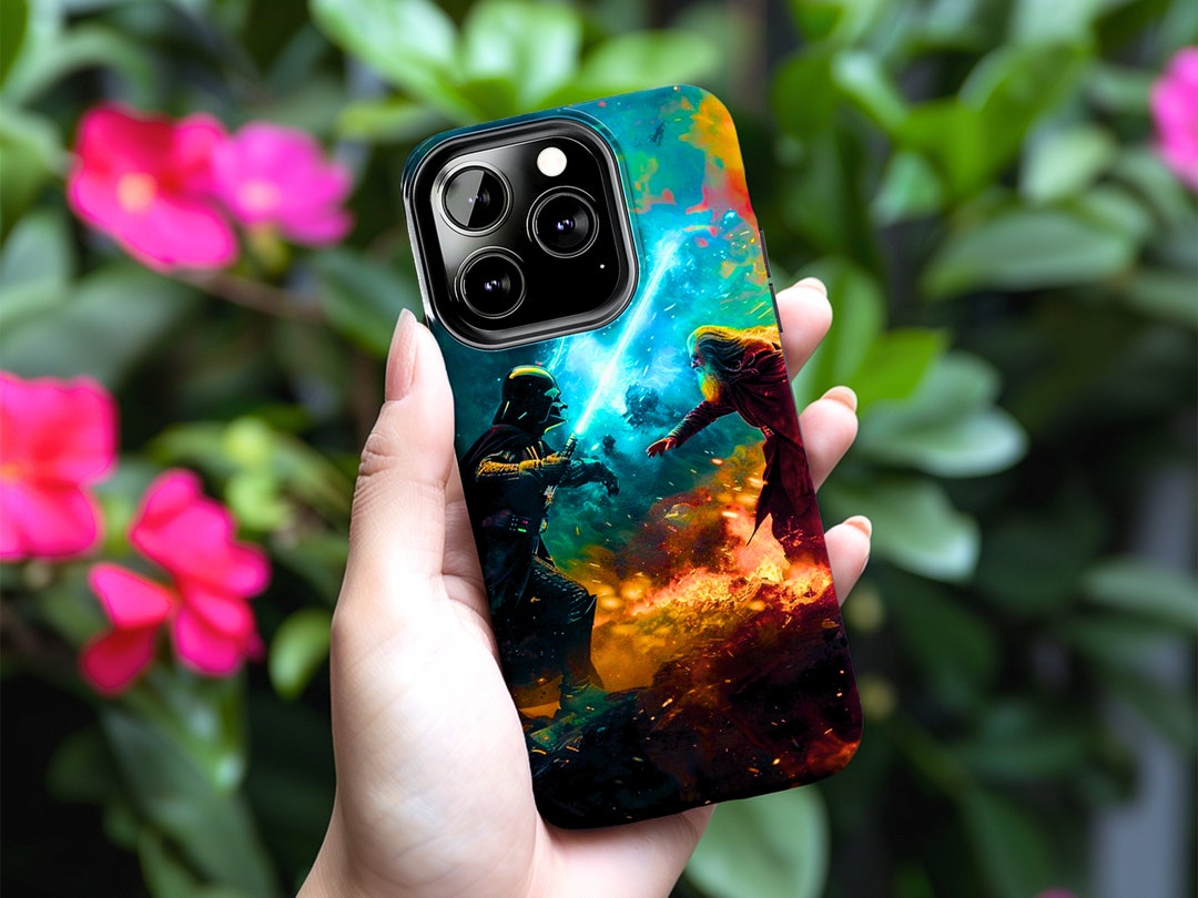 Darth Vader Vs Dumbledore Battle Phone Case Star Wars Case Harry Potter ...
