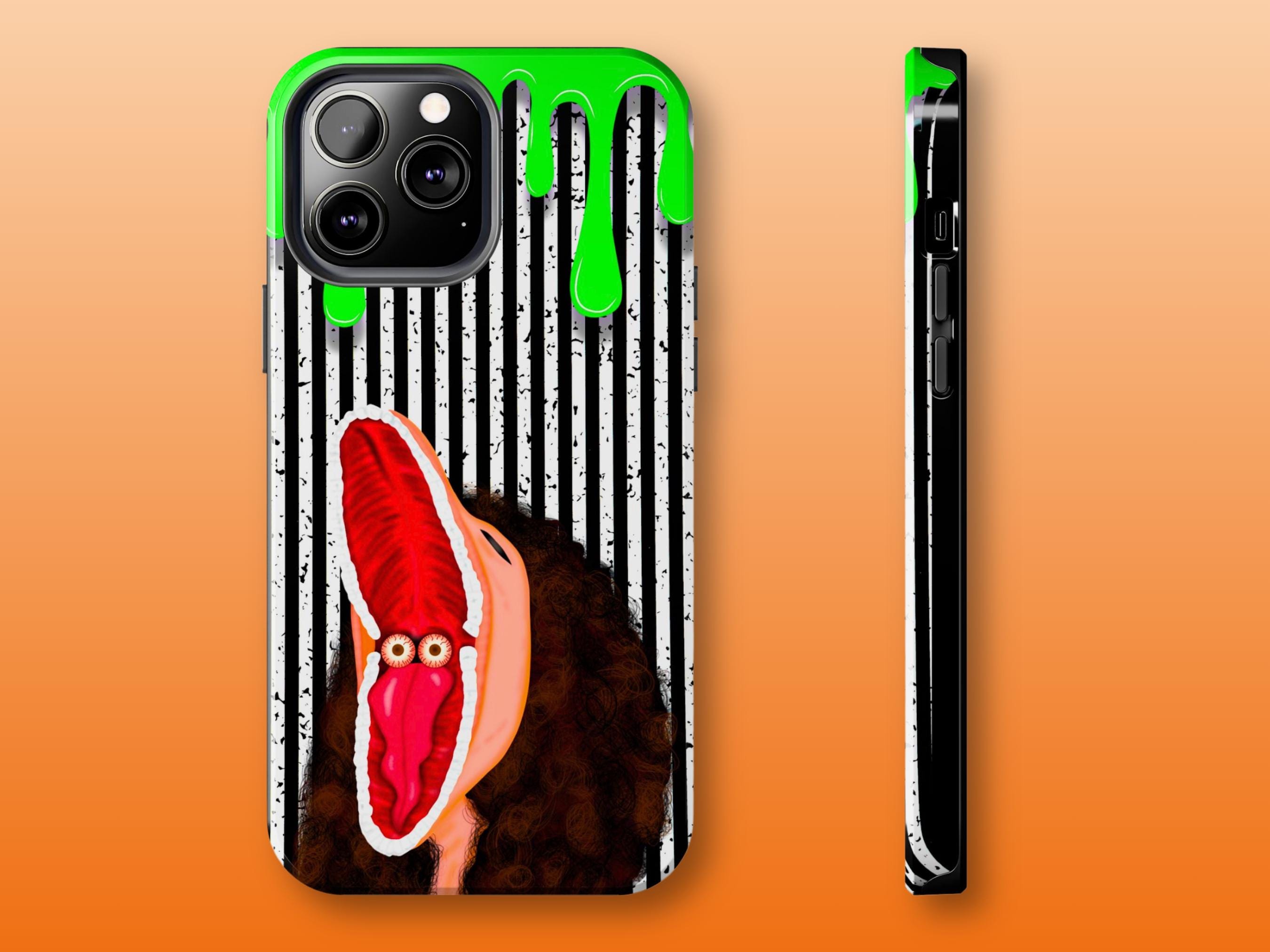 Beetlejuice Barbara Spooky Face Phone Case - Halloween Case - 80s ...
