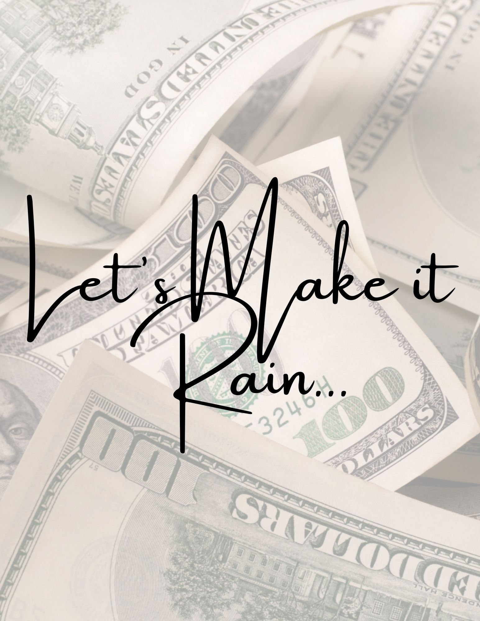 Manifest That Money! A Printable to Help You Heal Your Money Wound and ...