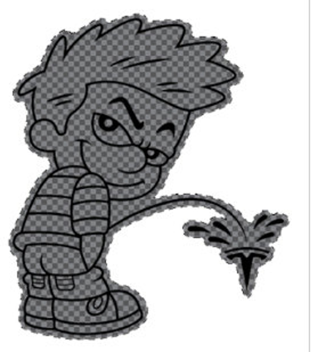 Calvin Vs. Tesla EV Big Boy Decal Sticker for Ford F-150 Lightning 4.18 ...