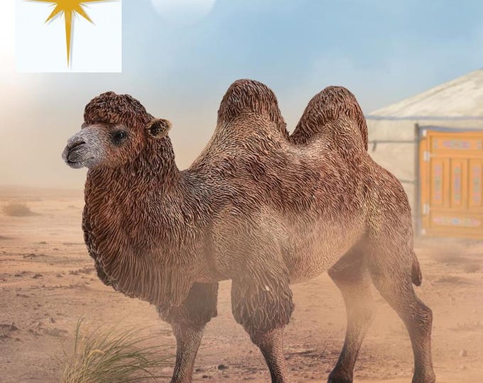 Vintage Nativity Camel Painted Camel, Vintage Camel for Nativity Scene, Vintage Christmas Manger ...