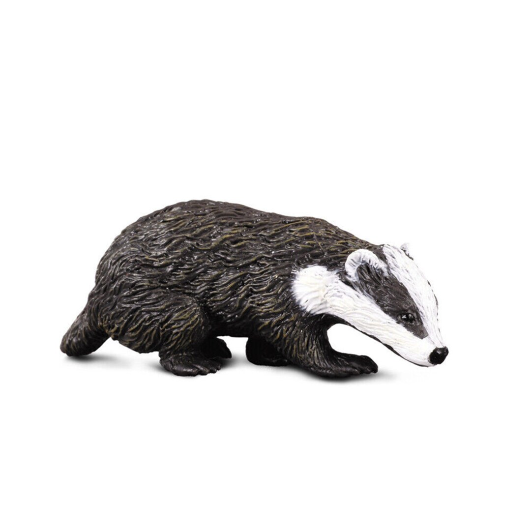 Badger Plastic Toy Model Figure for Cake Topper or Dioramas 88015 - Etsy