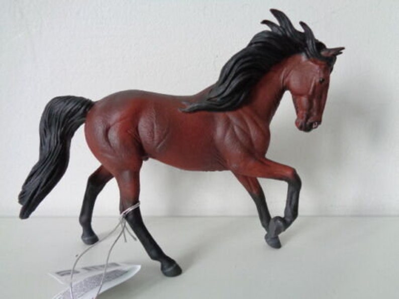 Andalusian Stallion Plastic Toy Model Figures for Cake Topper or ...