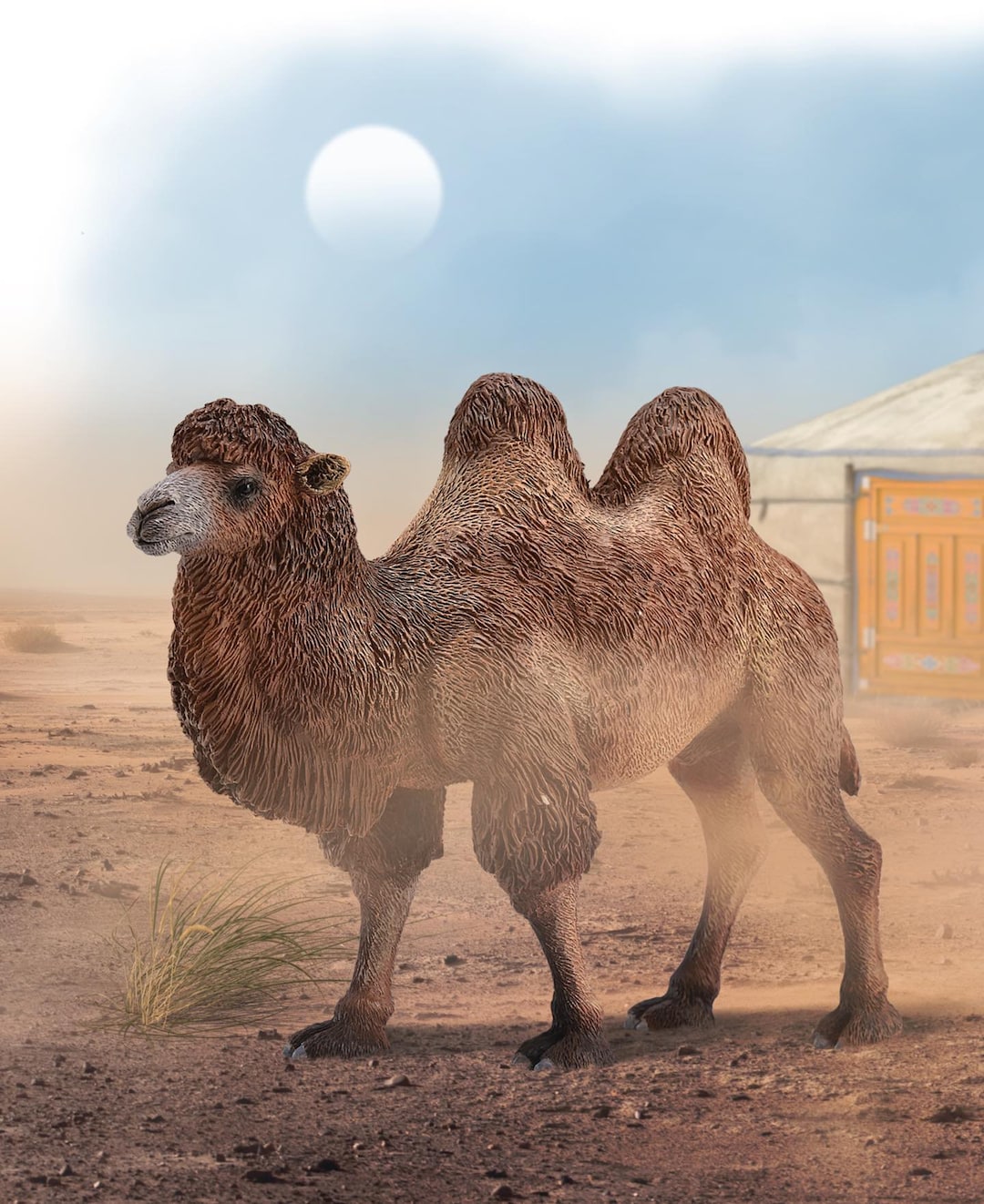 Camel Nativity Plastic Toy Model Figures for Christmas Display Dioramas ...