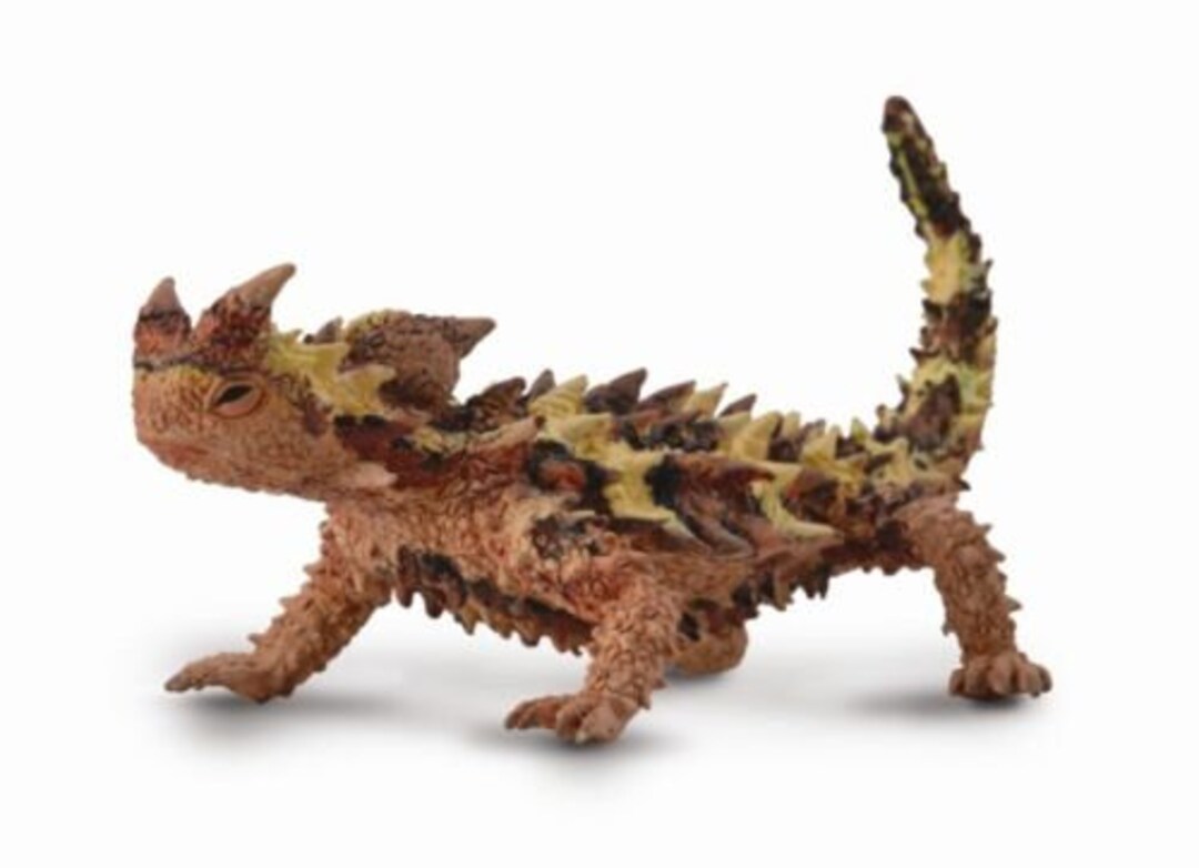 Thorny Dragon Lizard Plastic Toy Model Figure for Diorama Vivarium or ...