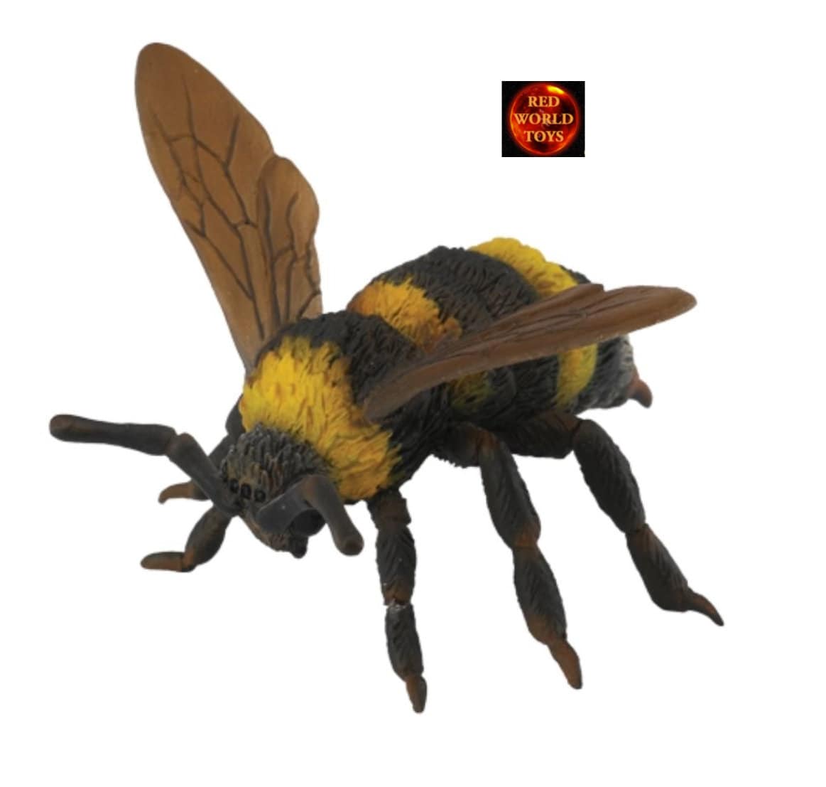 Bumble Bee Plastic Toy Figure for Flower Arrangements or Cake Topper ...