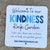 Kindness Rock Garden Sign – Outdoor Aluminum Sign, UV Printed, 6x6 Inch ...