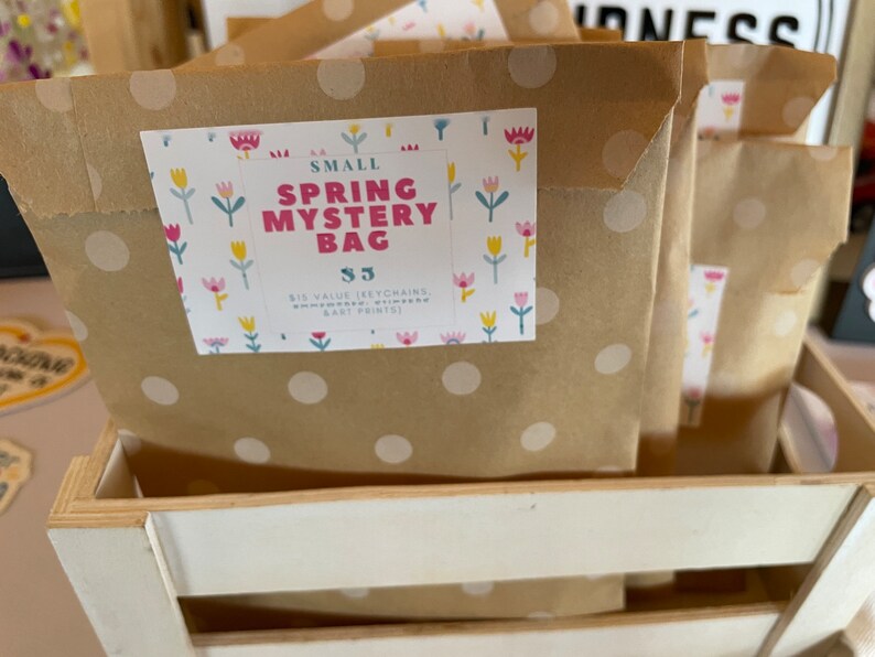 Spring Mystery Bag Small Blind Bag Surprise Gift - Etsy