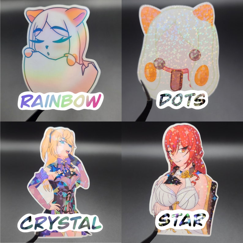 Pom-pom HSR Sticker Pack - Etsy