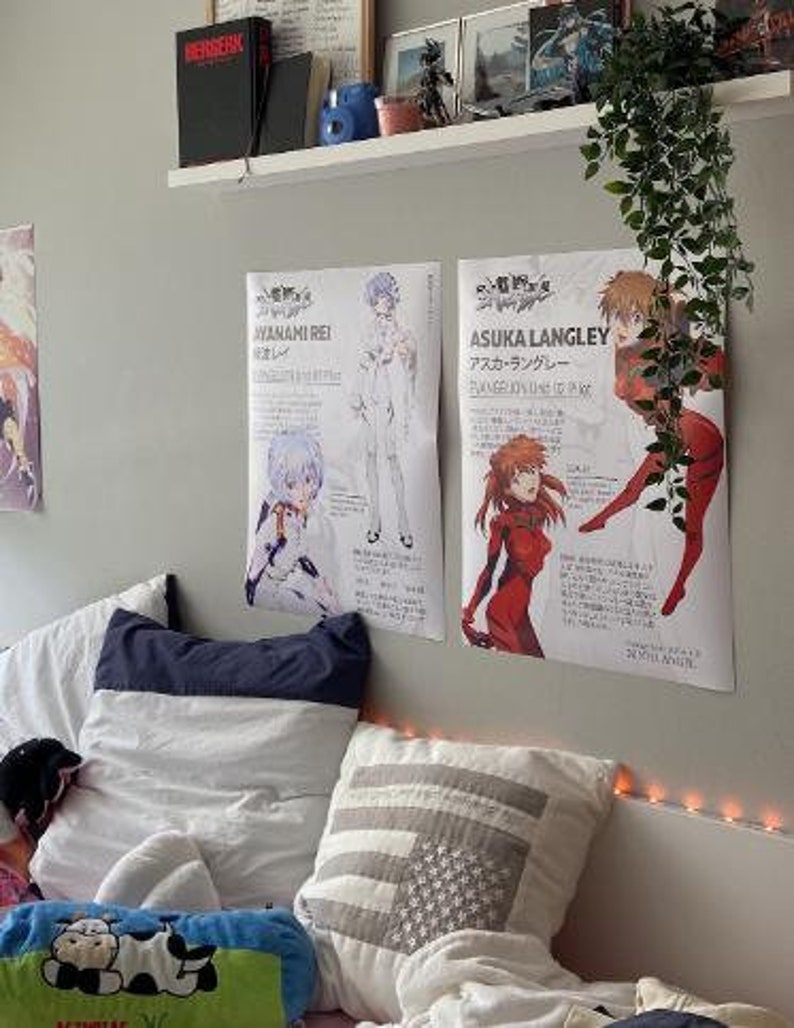 Neon Genesis Evangelion Rei Ayanami Poster - Etsy